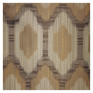 Oval Jacquard Fabric Pattern - Contemporary - Drapery Fabric - by Top ...