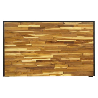 Padma's Plantation Wood Queen Headboard in Natural - Headboards - by ...