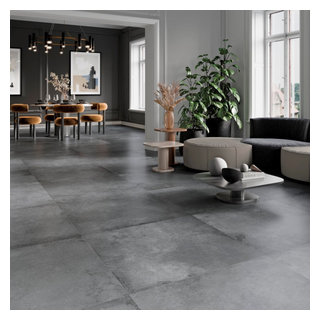 Alloy Porcelain Large Grey Tiles for Floors - Direct Tile Warehouse ...