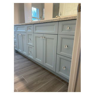 Billowy Breeze Blue Bathroom - Beach Style - Bathroom - Detroit - by ...