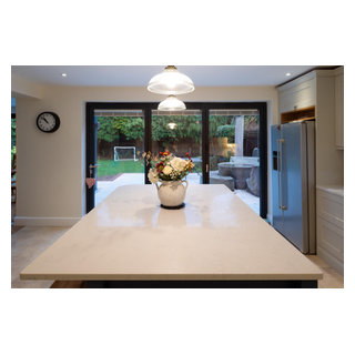Classic White Kitchen in Cobham - Traditional - Kitchen - Surrey - by ...