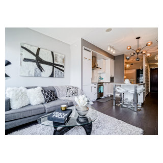 SMALL CONDO UNIT - Contemporary - Living Room - Toronto - by Sense Of ...