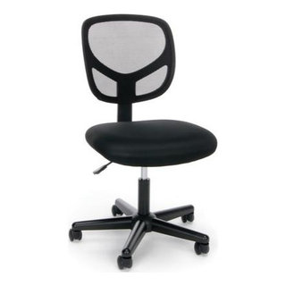 OFM Essentials Collection Mesh Back Office Chair, Armless, ESS-3000 ...
