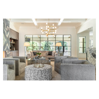 Modern Swag - Modern - Living Room - Atlanta - by Tom Williams ...