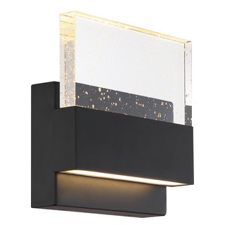 Ellusion LED Wall Sconce, Matte Black - Contemporary - Wall Sconces ...