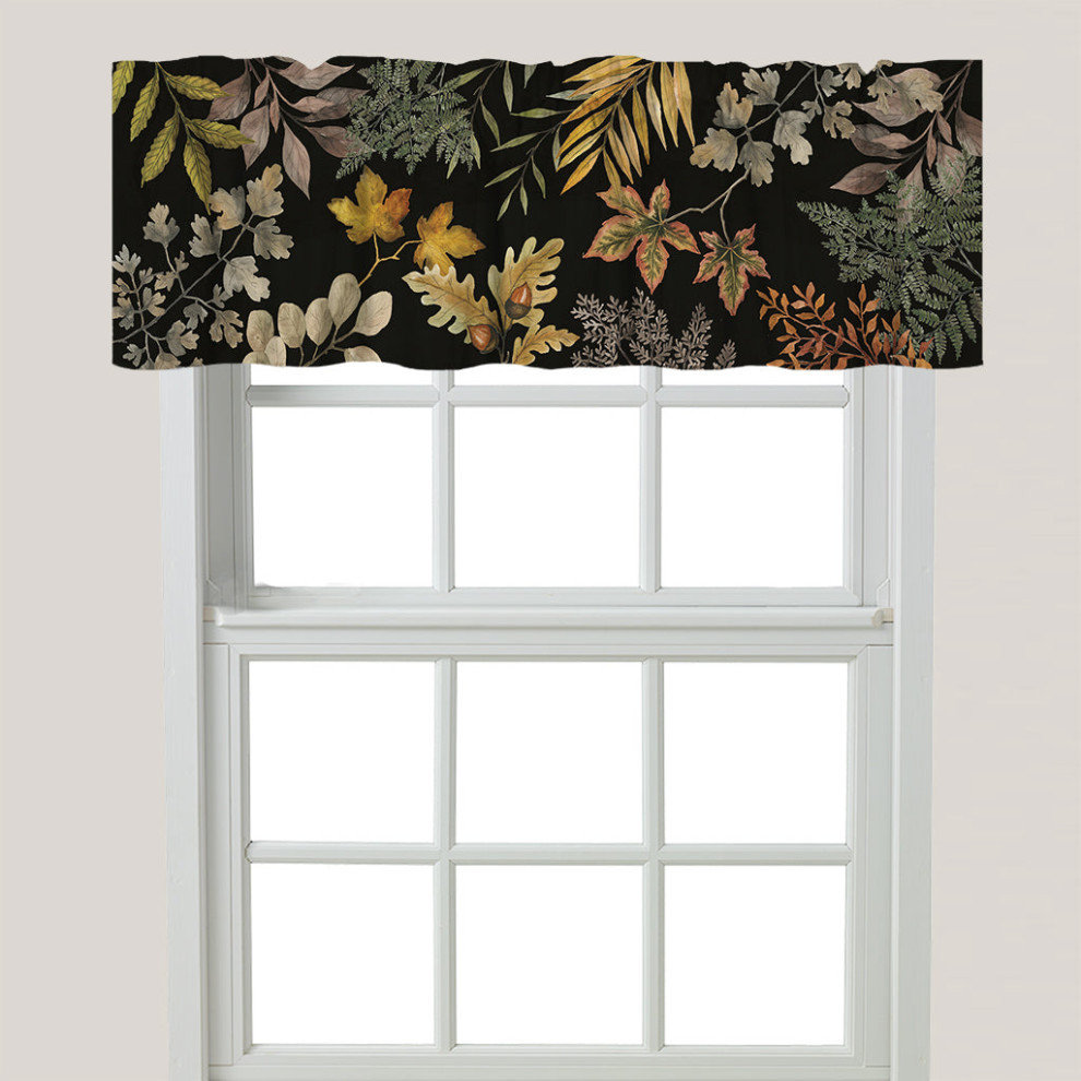 Sophisticated Autumn Window Valance - Rustic - Valances - by Laural ...