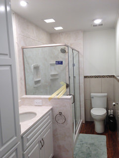 awkward master bath