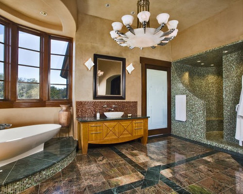 Tuscan Shower Design