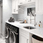 San Roque Modern - Transitional - Laundry Room - Santa Barbara - by ...