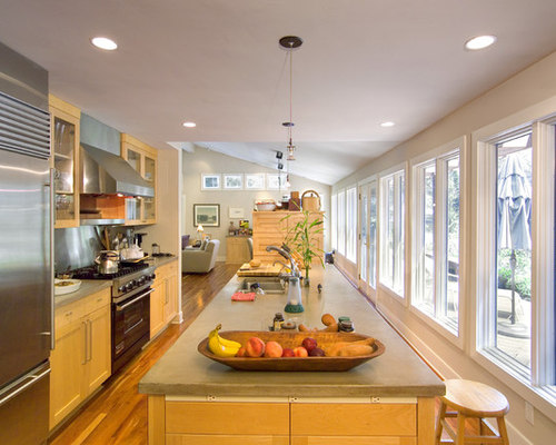 Long Narrow Kitchen Island | Houzz