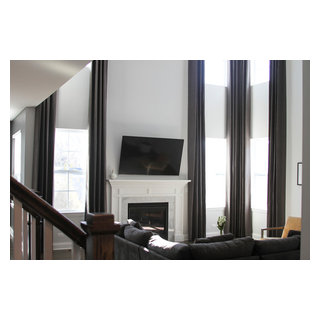 Modern Luxe Drapery - Modern - Chicago - by Custom Drapery Workroom | Houzz