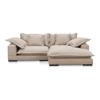 Beige Upholstery Daydream Sectional - Transitional - Sectional Sofas - by Sideboards and Things ...