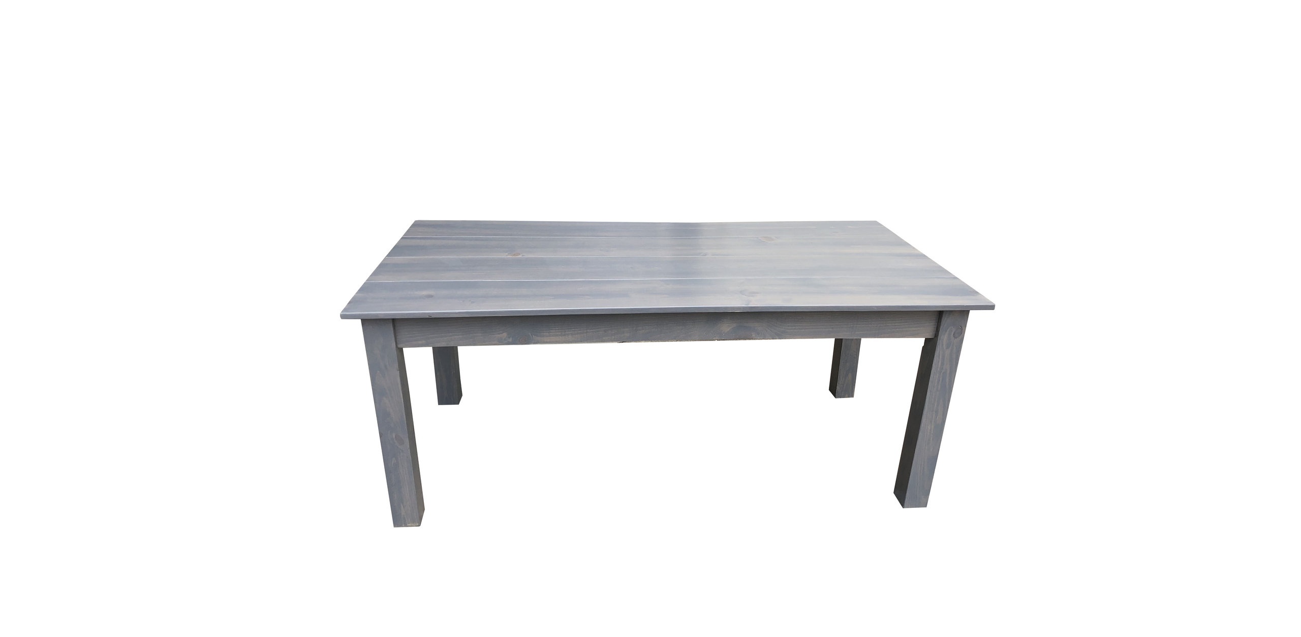 Grey Farmhouse Table, 36 - Transitional - Dining Tables - by Ezekiel ...
