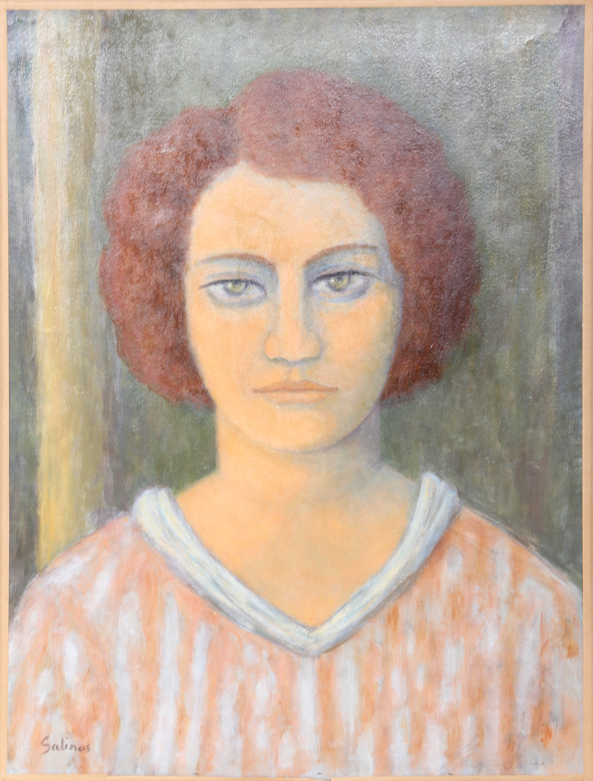 Woman With Red Hair, 989 from the Ellis Island Series, Laurent Marcel ...