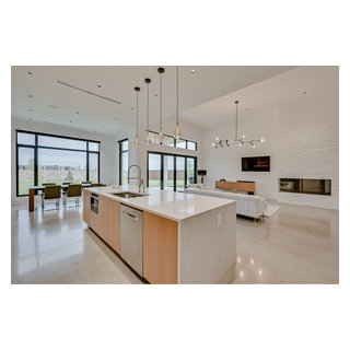 New Custom Modern Home - Modern - Kitchen - Dallas - by Boyd Custom ...