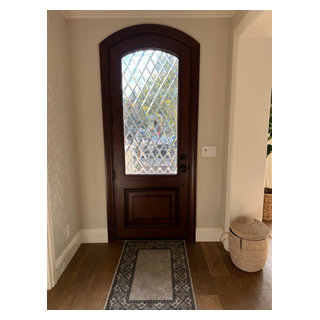 Triple pane insulated units for clients front door - Traditional ...