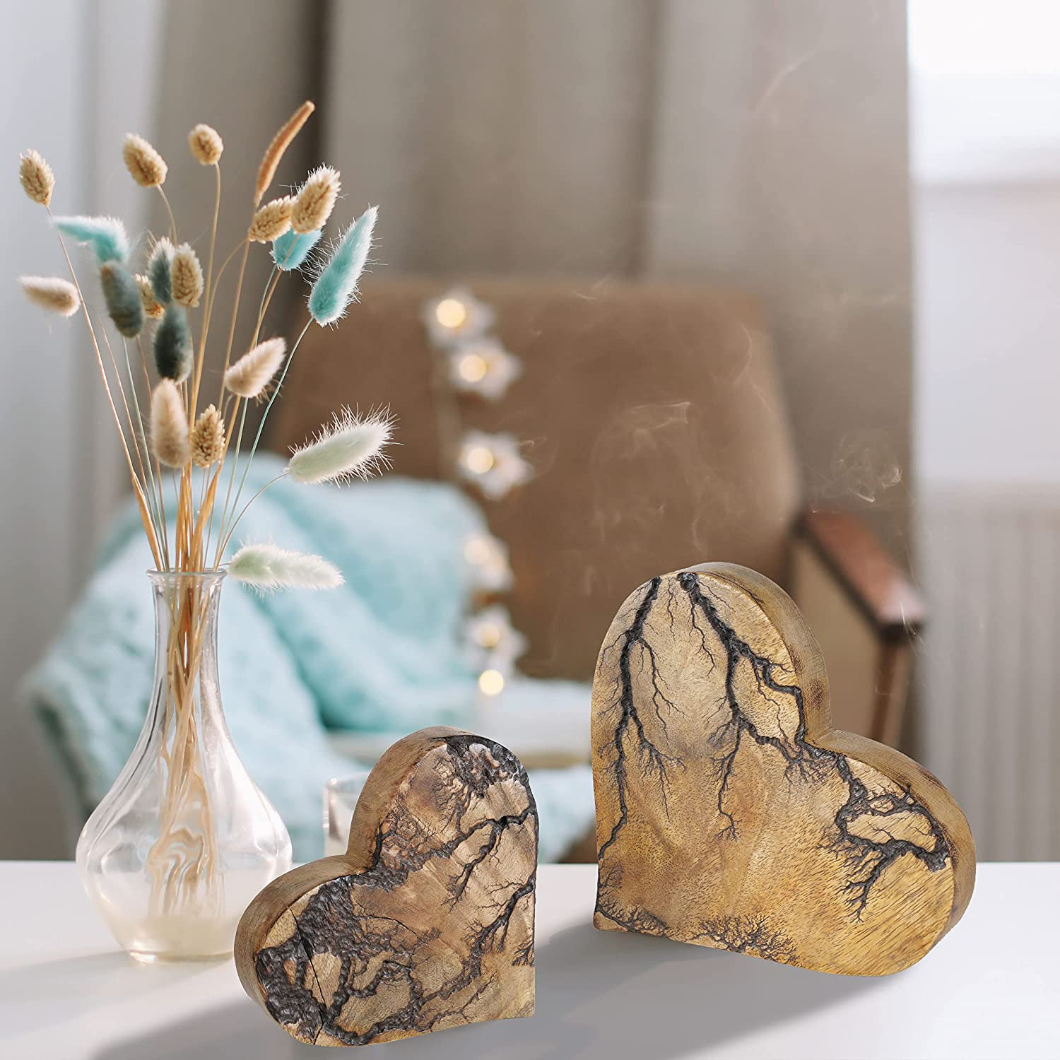Tree of Life Hearts, 6 L x 0 3/4 W x 6 1/4 H inches - Rustic ...