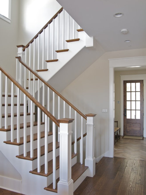 U-Shaped Staircase Design Ideas, Remodels & Photos