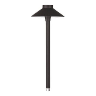 WAC Lighting Mini Tiki LED 12V Area Light 3000K, Black - Transitional ...