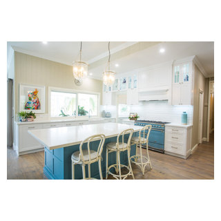 Hamptons Style (Elise) - Contemporary - Kitchen - Melbourne - by Falcon ...