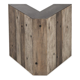 V Letter Side Table - Industrial - Side Tables And End Tables - by Love ...