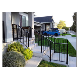 Custom Porch Entrance Railing - Other - by Kraken Fabrication | Houzz