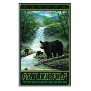 Randall Ogle Gatlinburg Tennessee Art Print, 30"x45" - Contemporary ...