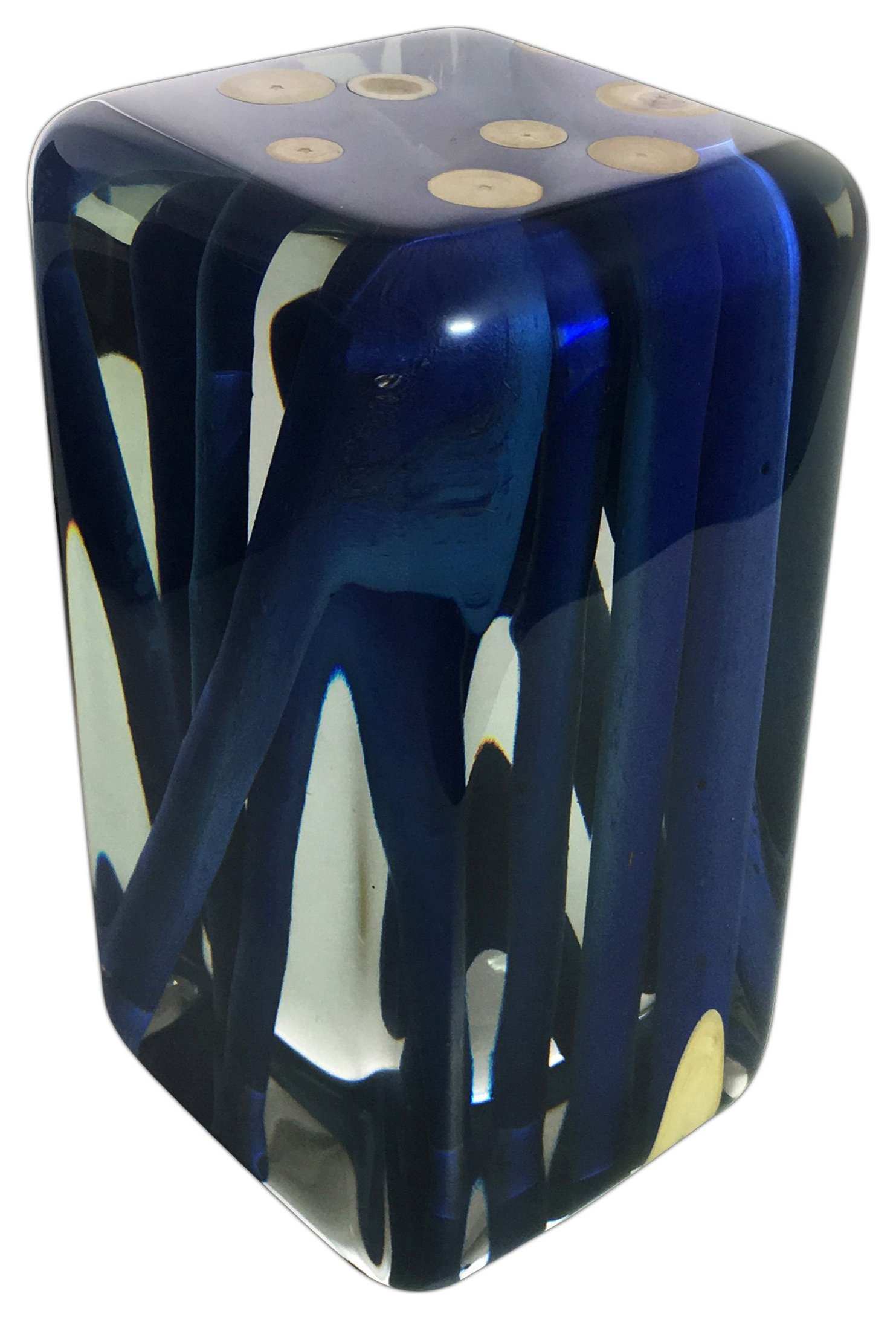 Blue Sticks Cube - Contemporary - Decorative Objects And Figurines - by ...