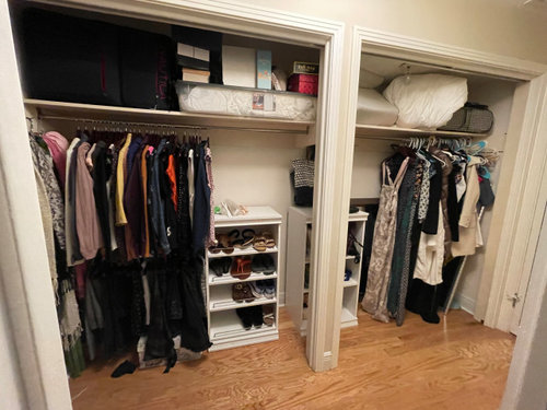 Design ideas for Bedroom Alcove Closets -Convert to Walk In Closet ...