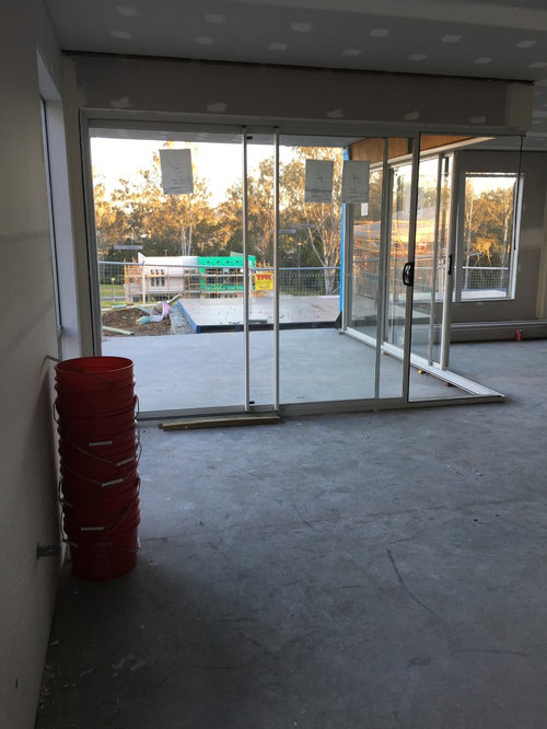 Fly screen options for corner stacker doors? | Houzz AU