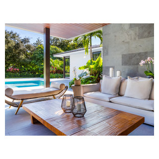 Ponce Davis - Contemporary - Living Room - Miami - by Preschel + Bassan ...