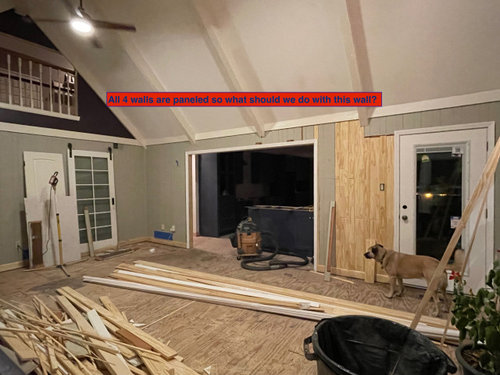 We need help with 1980's wood paneling. | Houzz Forum