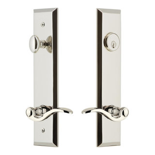 Fifth Avenue Tall Plate Complete Entry Set, Bellagio Lever, Right ...