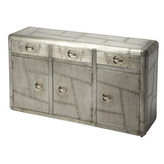 Yeager Aviator Console Cabinet - Industrial - Console Tables - by ...