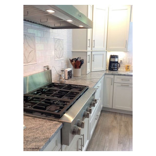 Silver Cloud Kitchen (Viscount White granite) - Kitchen - New York - by ...