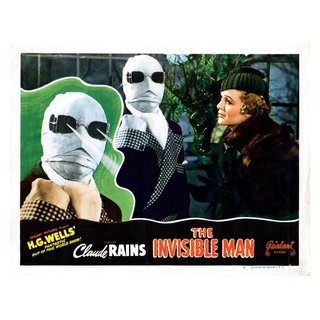 The Invisible Man Print, 14 x 11 - Midcentury - Prints And Posters - by ...