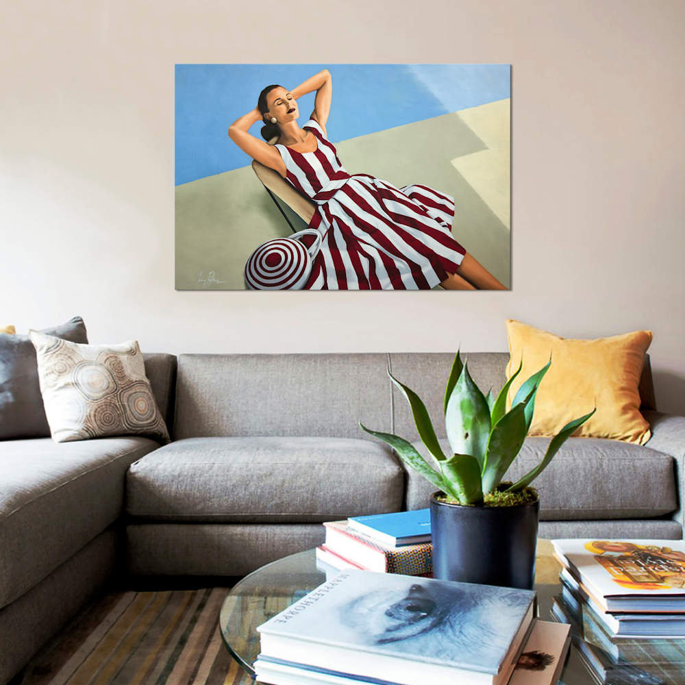 Strawberries and Cream by Johnny Popkess Canvas Print, 18"x26"x1.5 ...