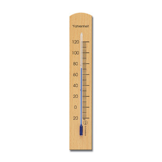 Wall Thermometer 7.12 inch Beechwood In Two Finishes - Contemporary ...