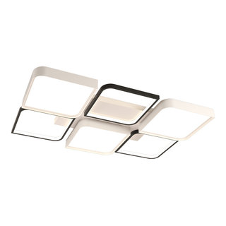 Mesen | Modern Minimalist LED Ceiling Light, L35.4xw23.6xh2.4" - Modern ...