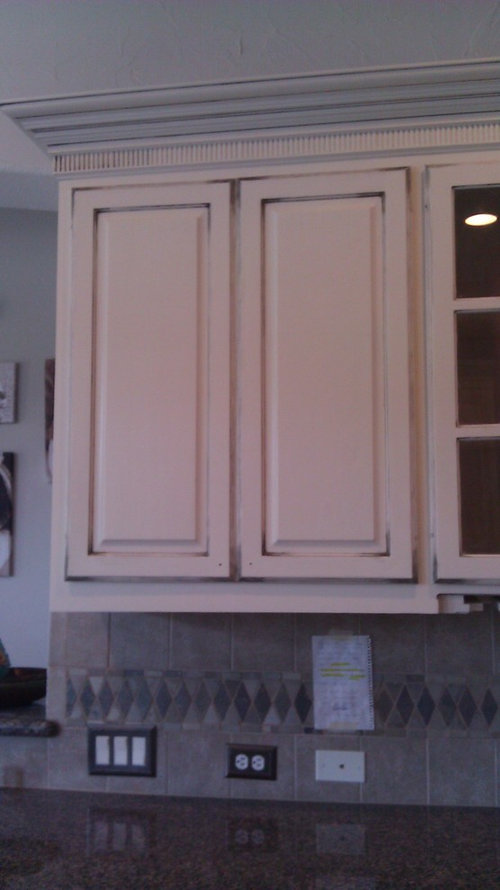 distressed cabinets?