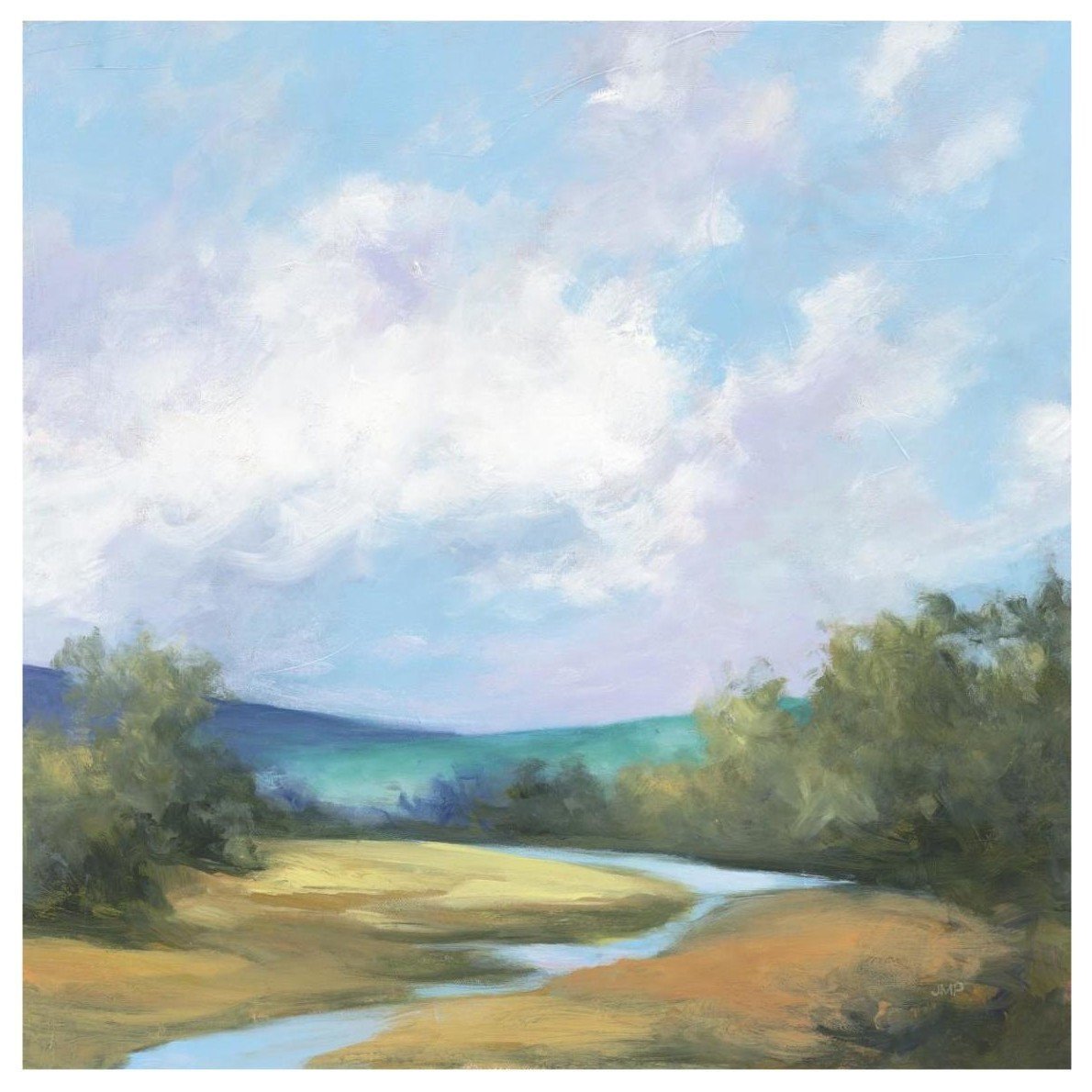 "Hedgerow II" Digital Paper Print by Julia Purinton, 20"x20", 40"x40 ...