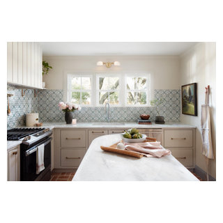 Fixer Upper Kitchen Backsplash - Transitional - Kitchen - Austin - by ...