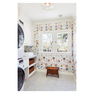 Colonial Revival Restoration + Addition - Traditional - Laundry Room ...