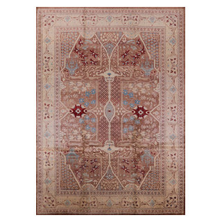 Ahgly Company Indoor Rectangle Mid-Century Modern Area Rugs, 5' x 7', 8 ...