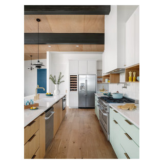 Atomic Ranch MCM Main House - Midcentury - Kitchen - Austin - by ...