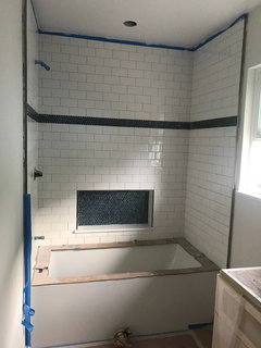 Grout color for dark gray hex floor | Houzz Forum