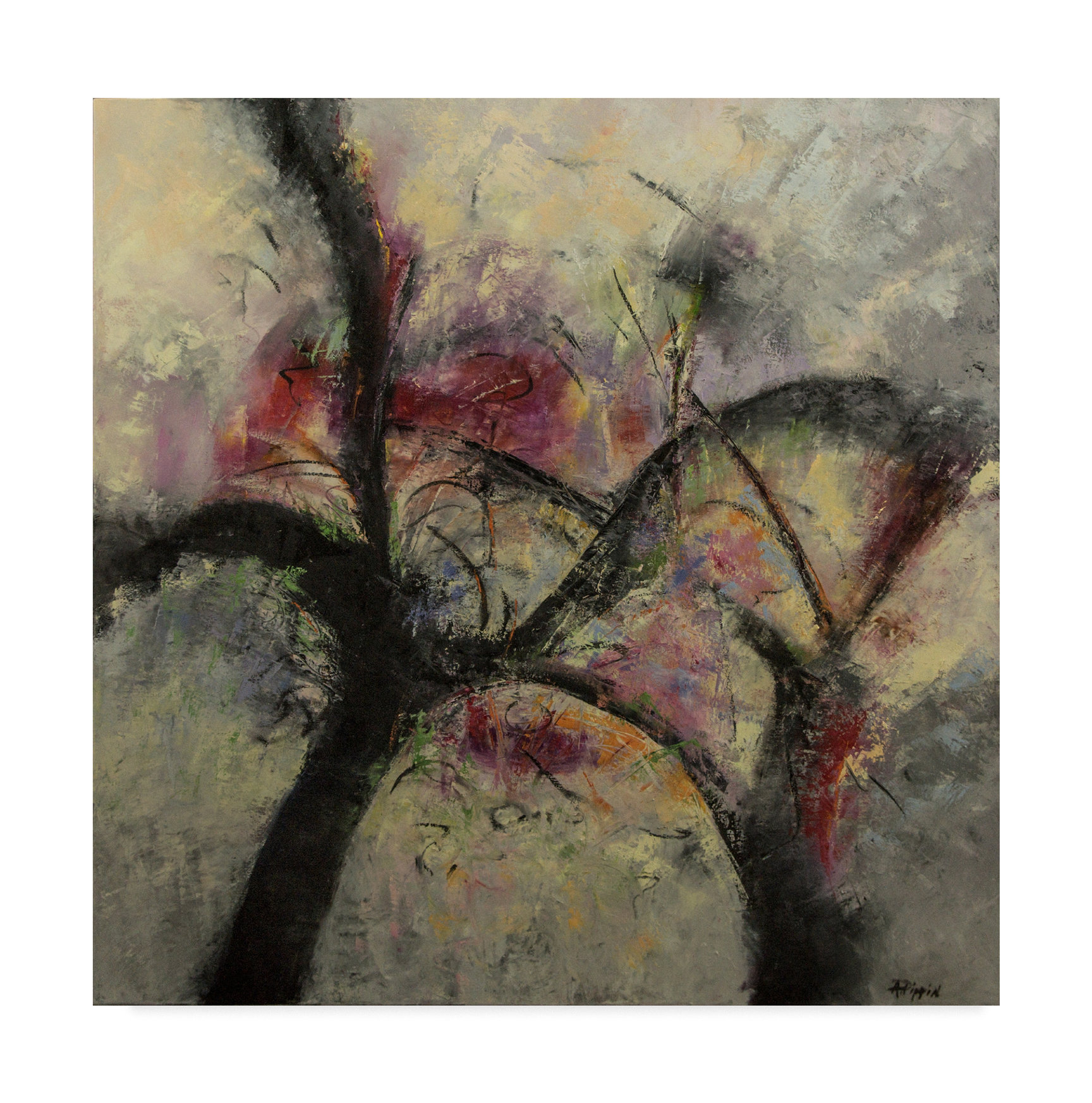 Aleta Pippin 'Many Shades Of Gray 1' Canvas Art, 35"x35" - Contemporary ...