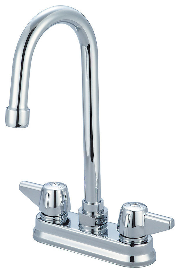 Pioneer Faucets 0094-A17 Central Brass 1.5 GPM Centerset Bar ...