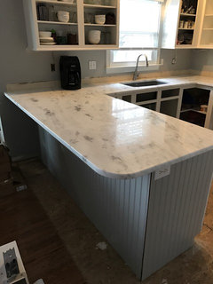 Help, my countertops were installed with a rounded corner instead of