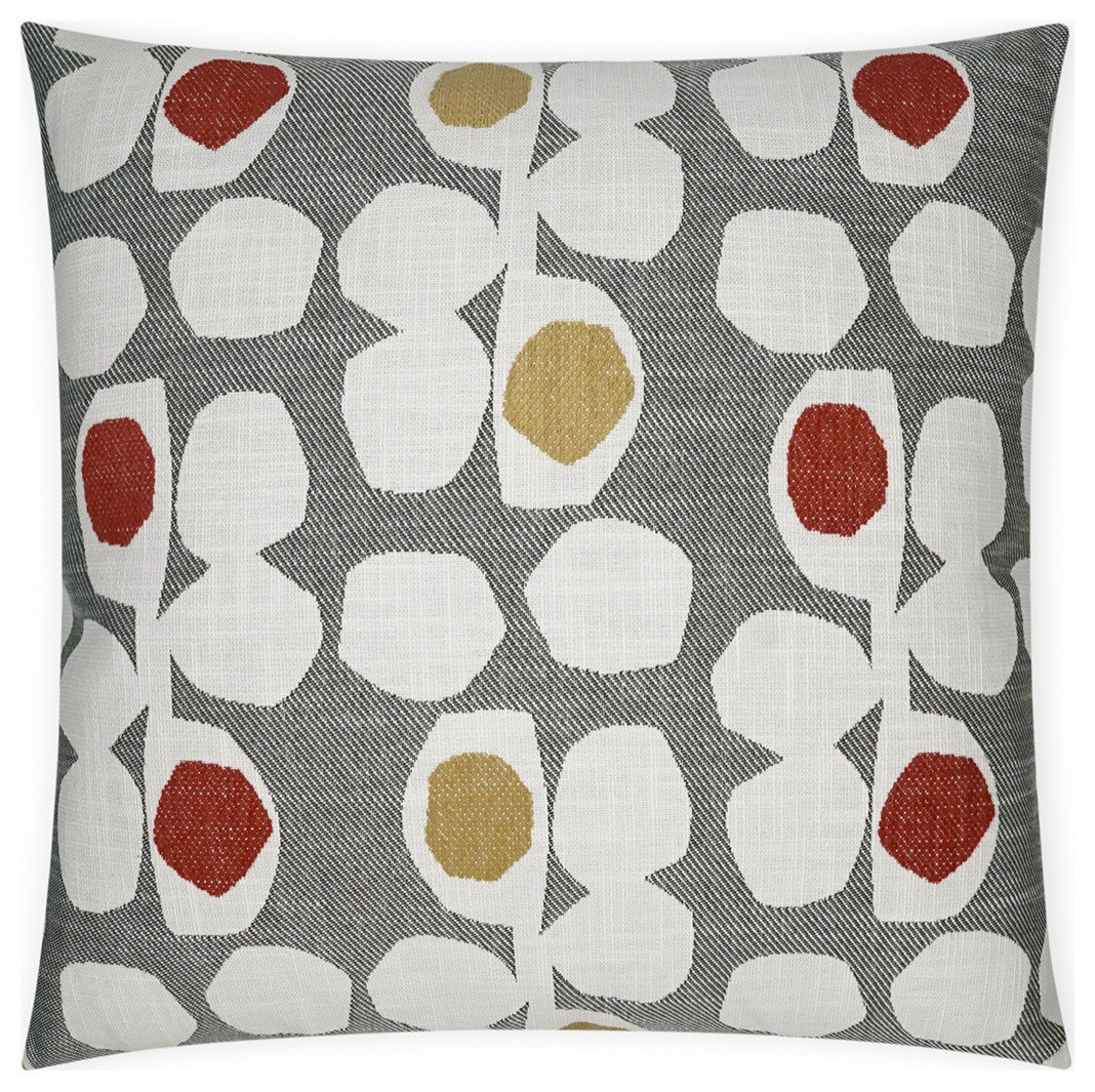 Caprioni Pillow - Heirloom, 24" x 24" - Contemporary - Decorative ...